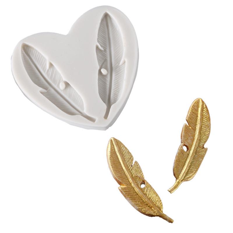 Fondant Feather Mould Bakeworld Retails Pvt Ltd fondant-feather-mould-bakeworld-retails-pvt-ltd