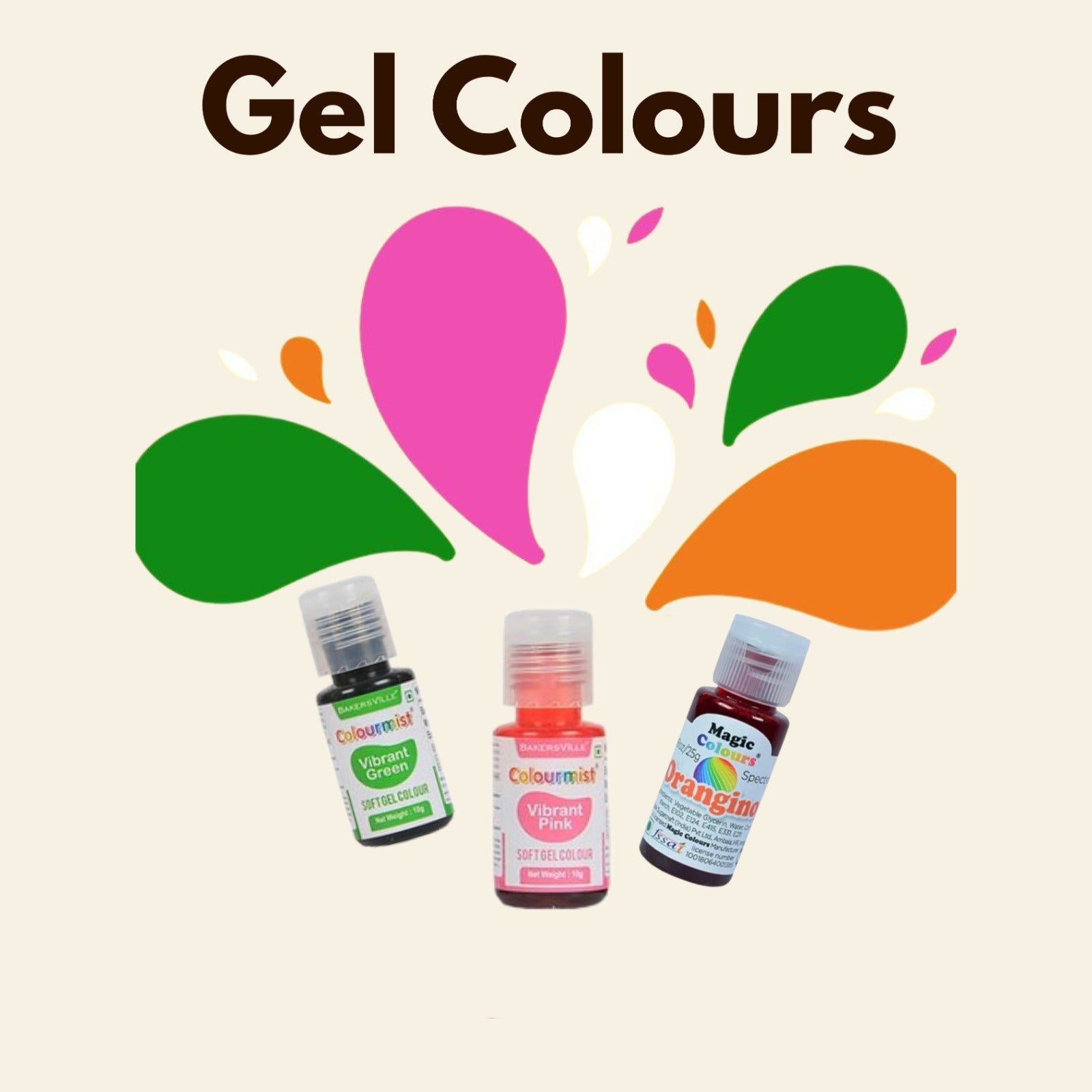 Gel Colours – Bakeworld Retails Pvt Ltd