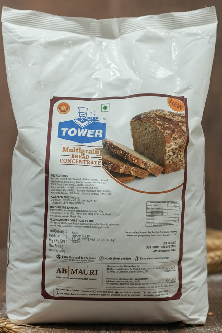Tower multigrain bread concentrate 5 kg – Bakeworld Retails Pvt Ltd