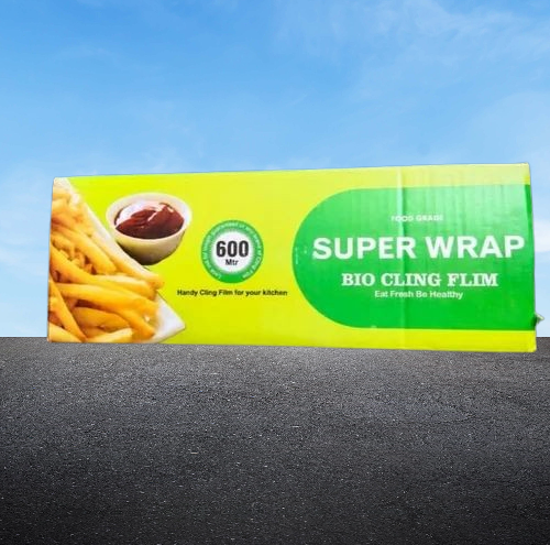 Super cling wrap film 600 mtr – Bakeworld Retails Pvt Ltd