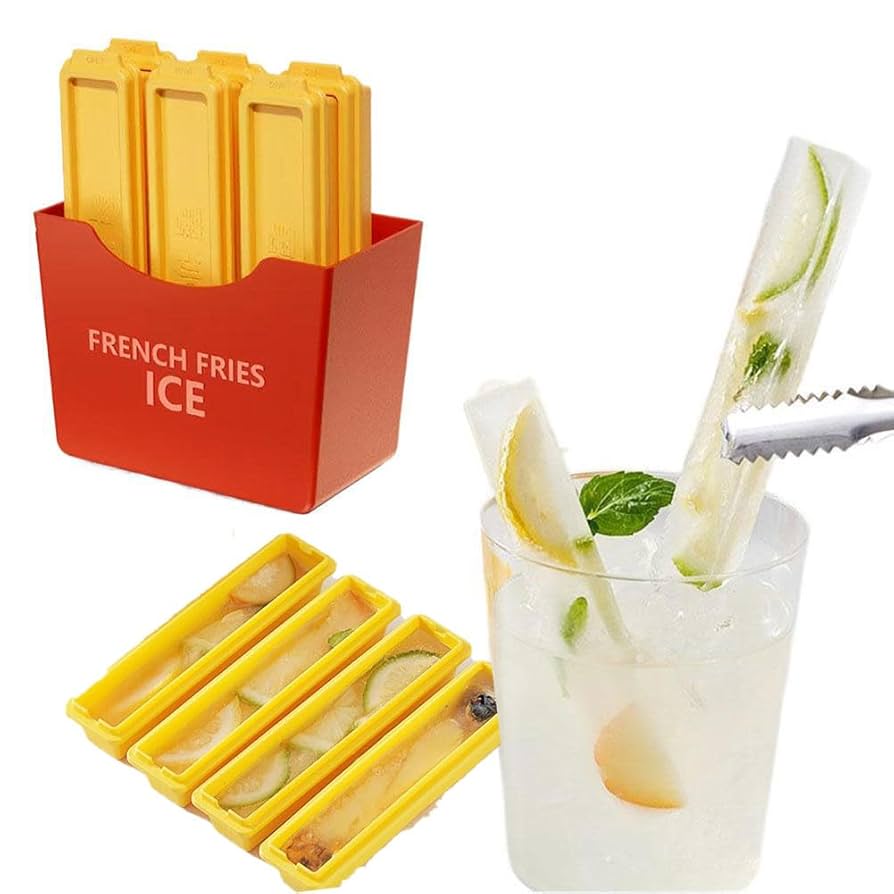 French fries Ice Cube Tray Size - 11 cm – Bakeworld Retails Pvt Ltd