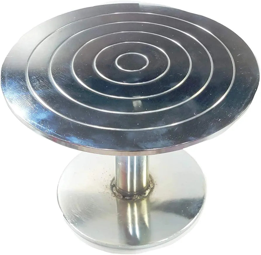 Stainless Steel 304 Grade Rotating Cake Stand Turntable 10 Inch ...