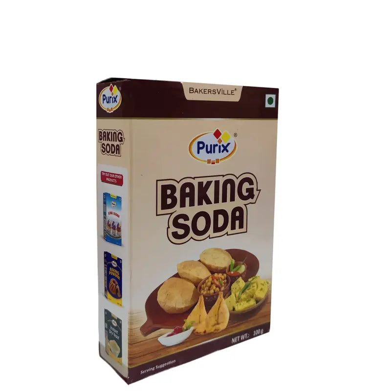 Bakersville purix Baking soda 100 gm – Bakeworld Retails Pvt Ltd