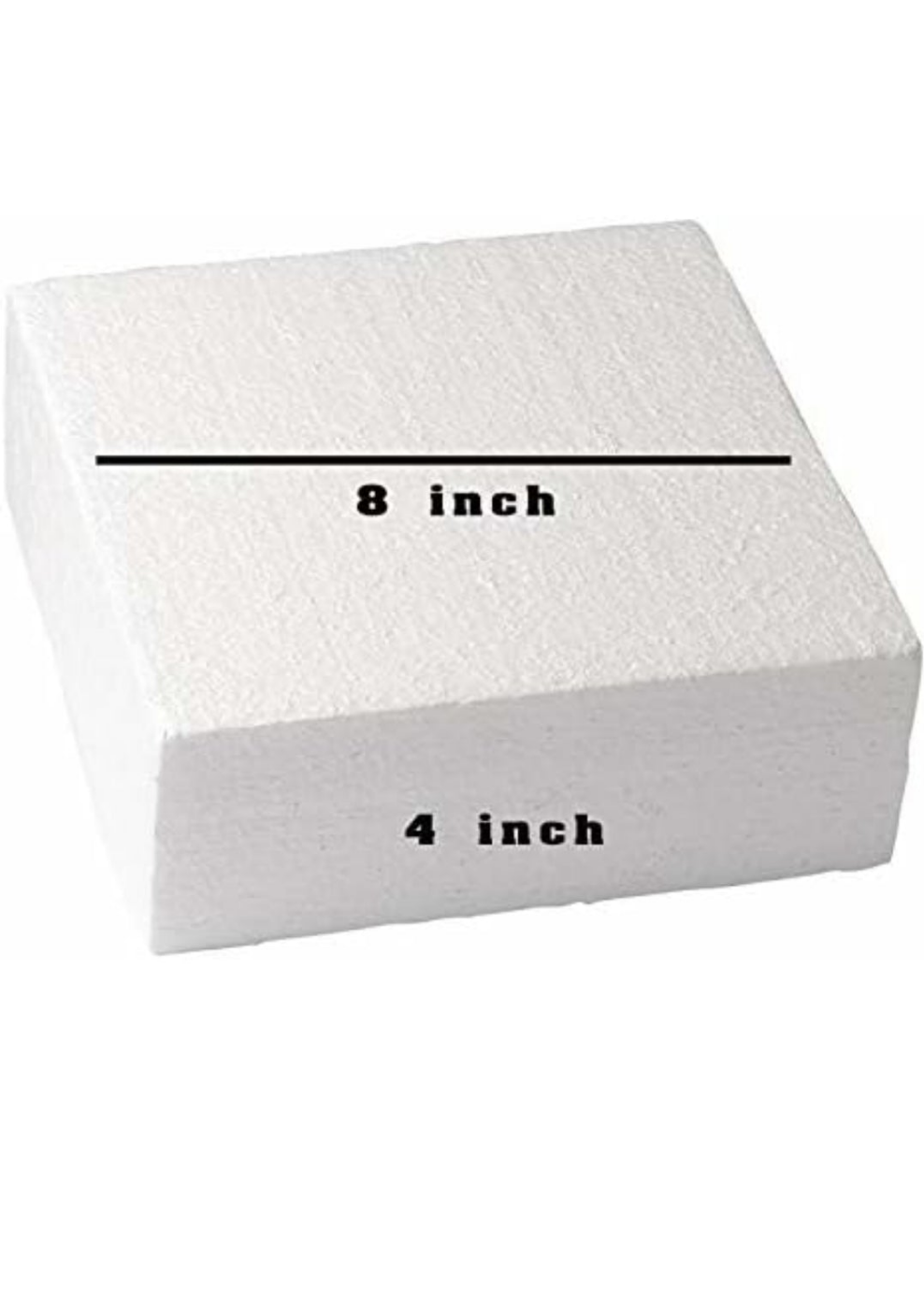 Ultimakes Square Cake dummy 8*4 Inch – Bakeworld Retails Pvt Ltd
