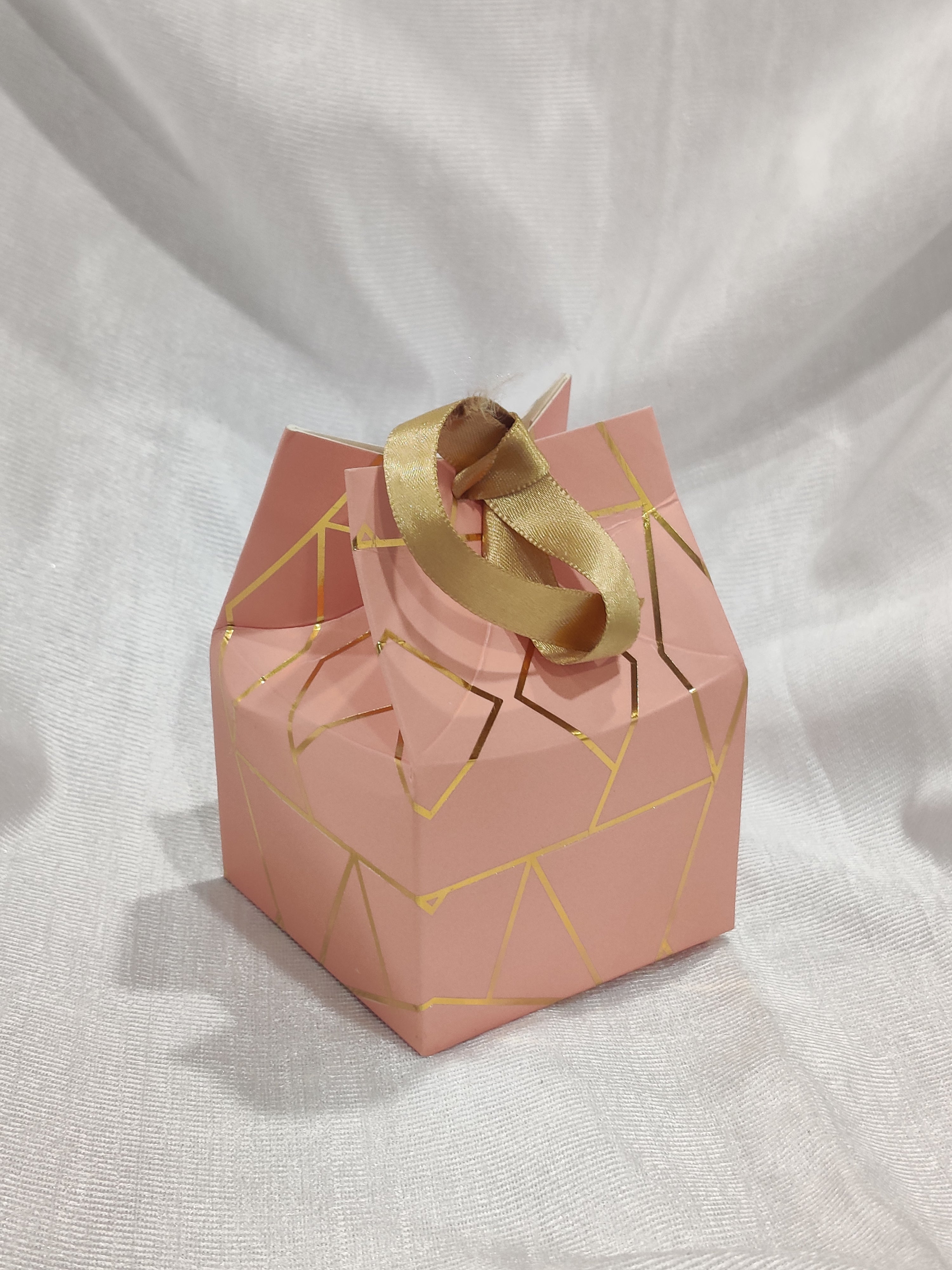 Chocolate Potli Box Peach colour – Bakeworld Retails Pvt Ltd