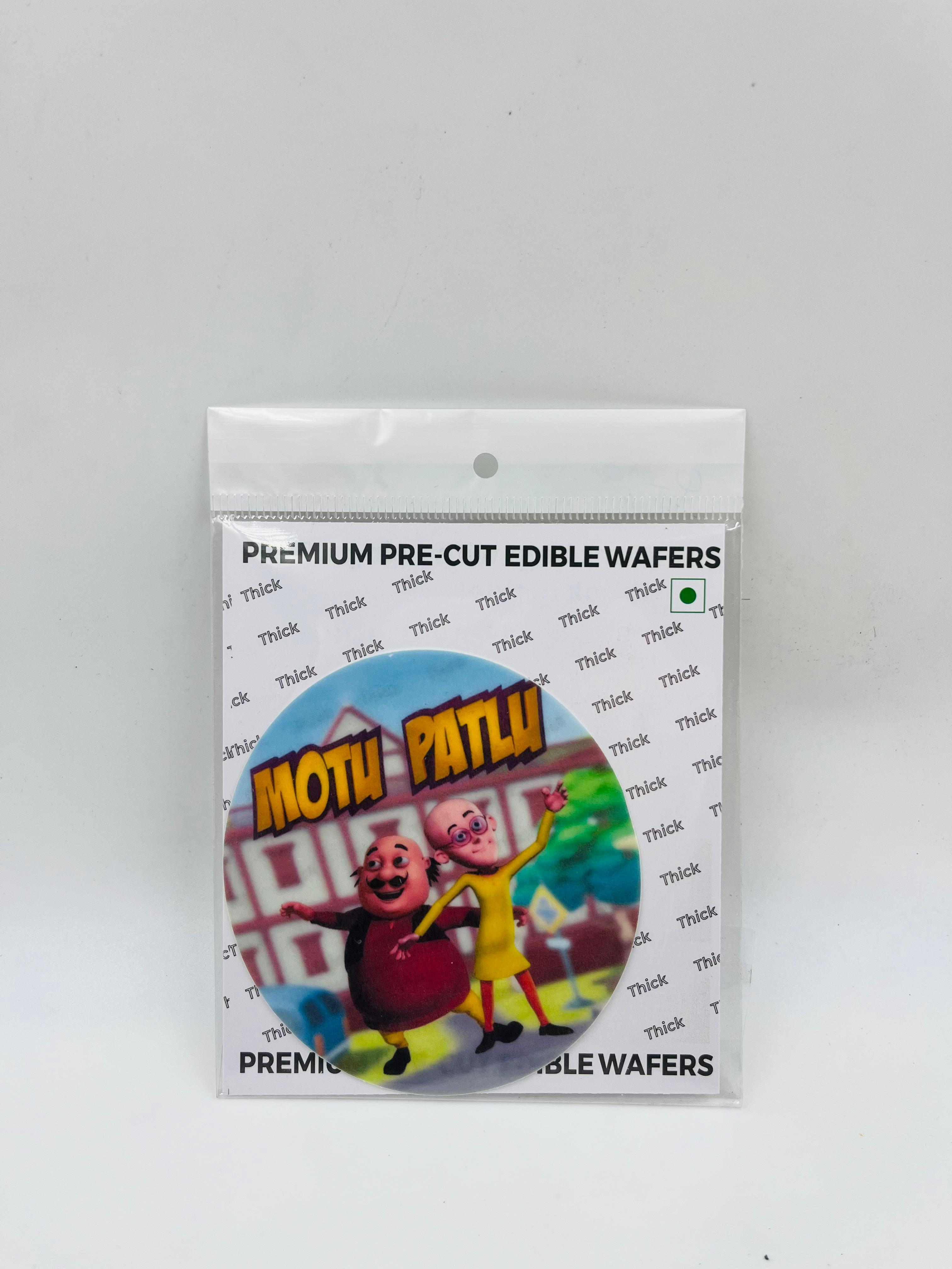 Premium Pre-cut Motu Patlu Edible Paper (TT-92) – Bakeworld Retails Pvt Ltd