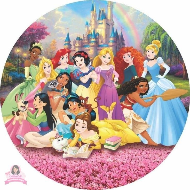 Tastycraft (Disney Princesses) Edible Wafer sheet (EWC-156) – Bakeworld ...