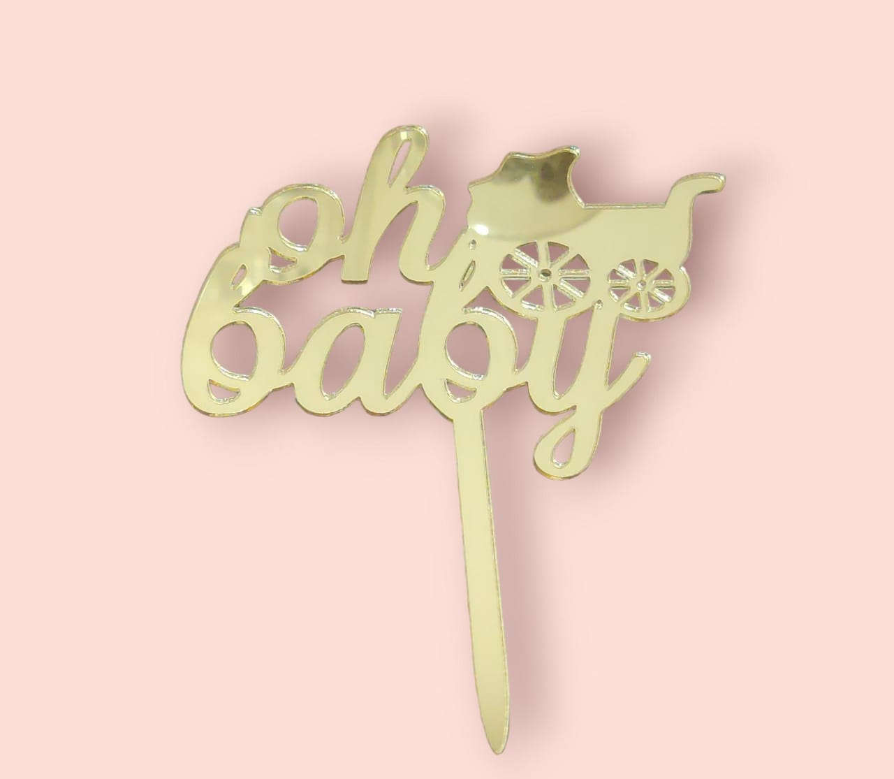 Oh baby Acrylic Topper – Bakeworld Retails Pvt Ltd