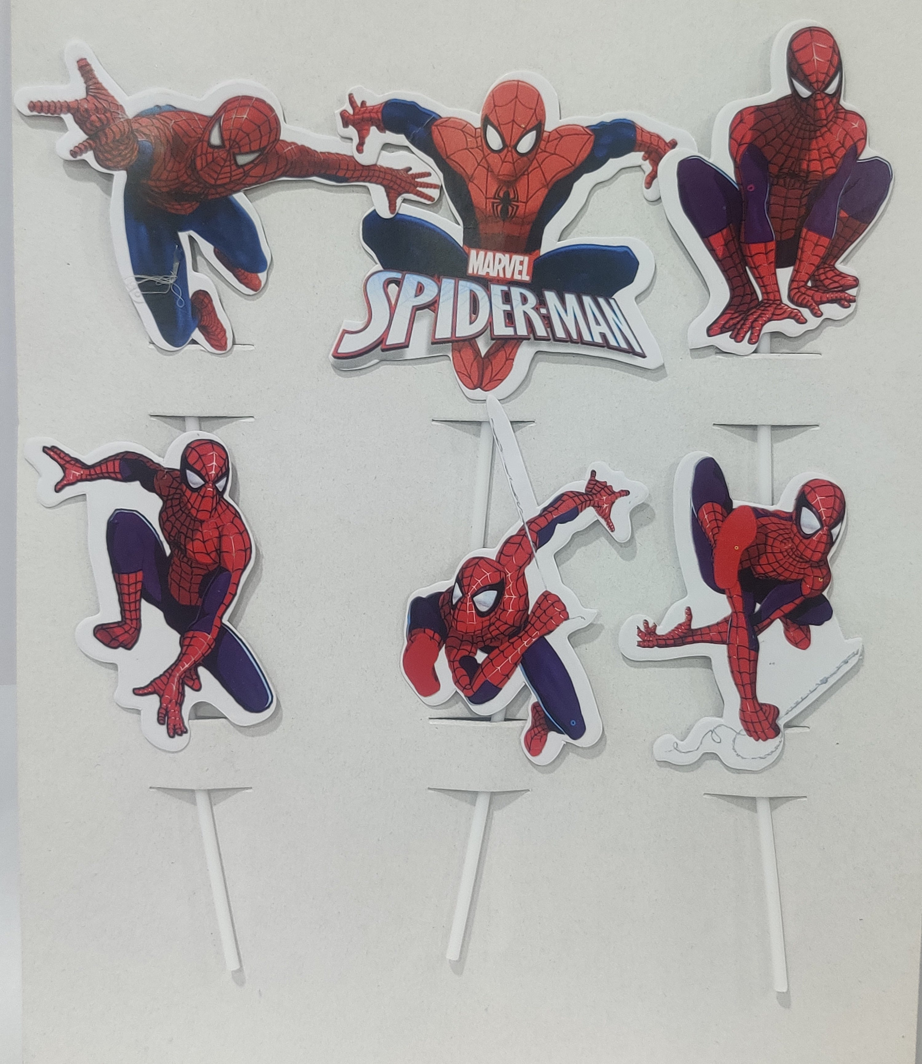 Spiderman theme topper – Bakeworld Retails Pvt Ltd