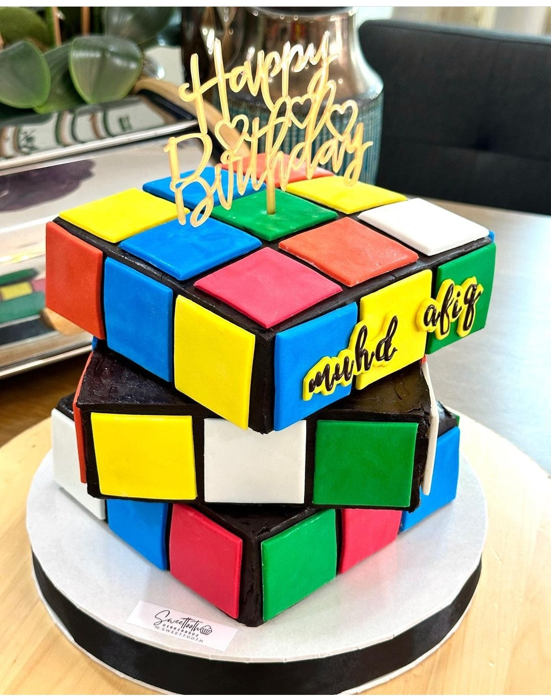 Rubic Cubic Cake Stand Size - 6 inch – Bakeworld Retails Pvt Ltd