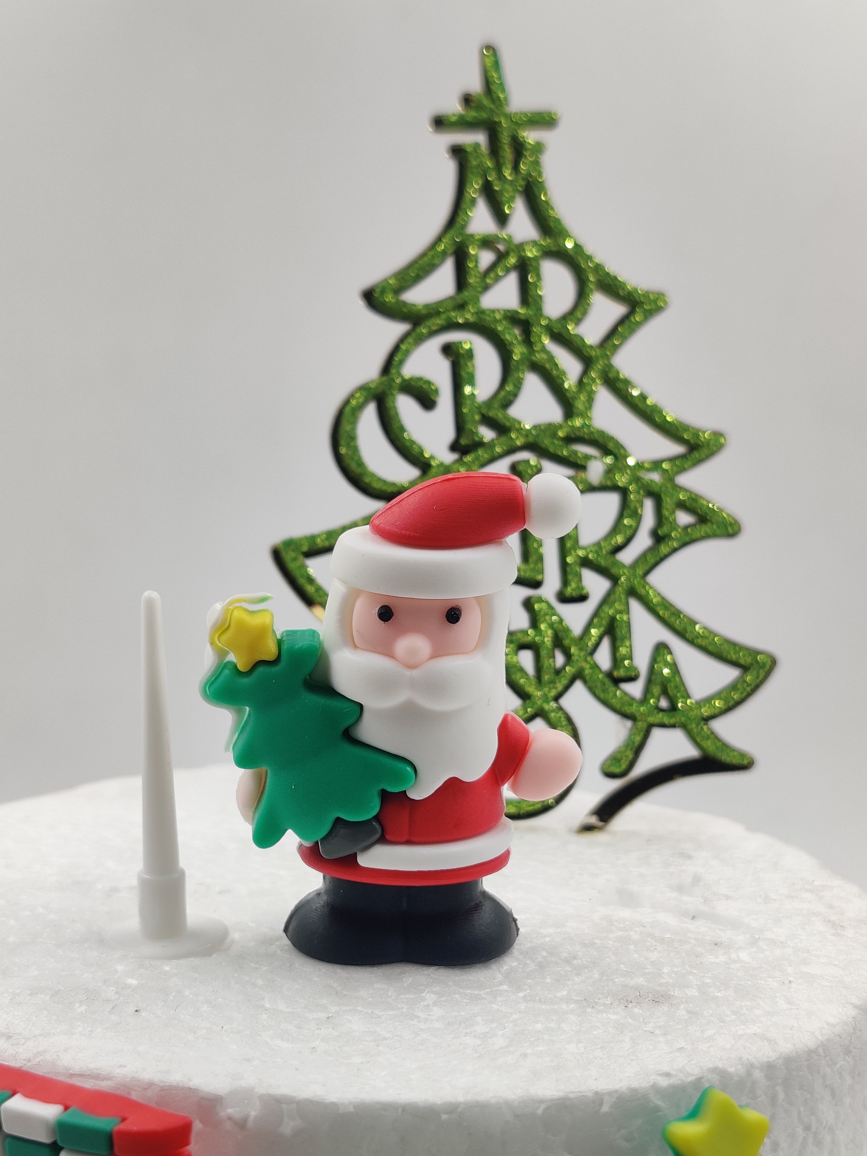 Christmas Santa Claus Miniature Topper – Bakeworld Retails Pvt Ltd