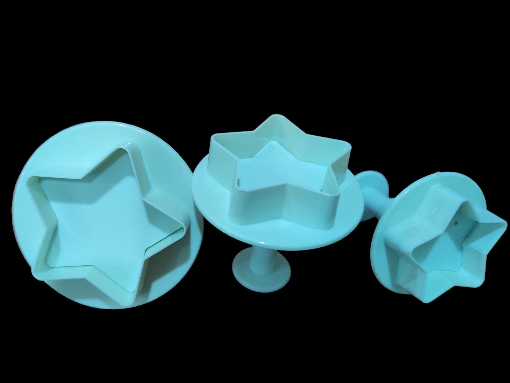Star Plunger cutter set of 3 – Bakeworld Retails Pvt Ltd