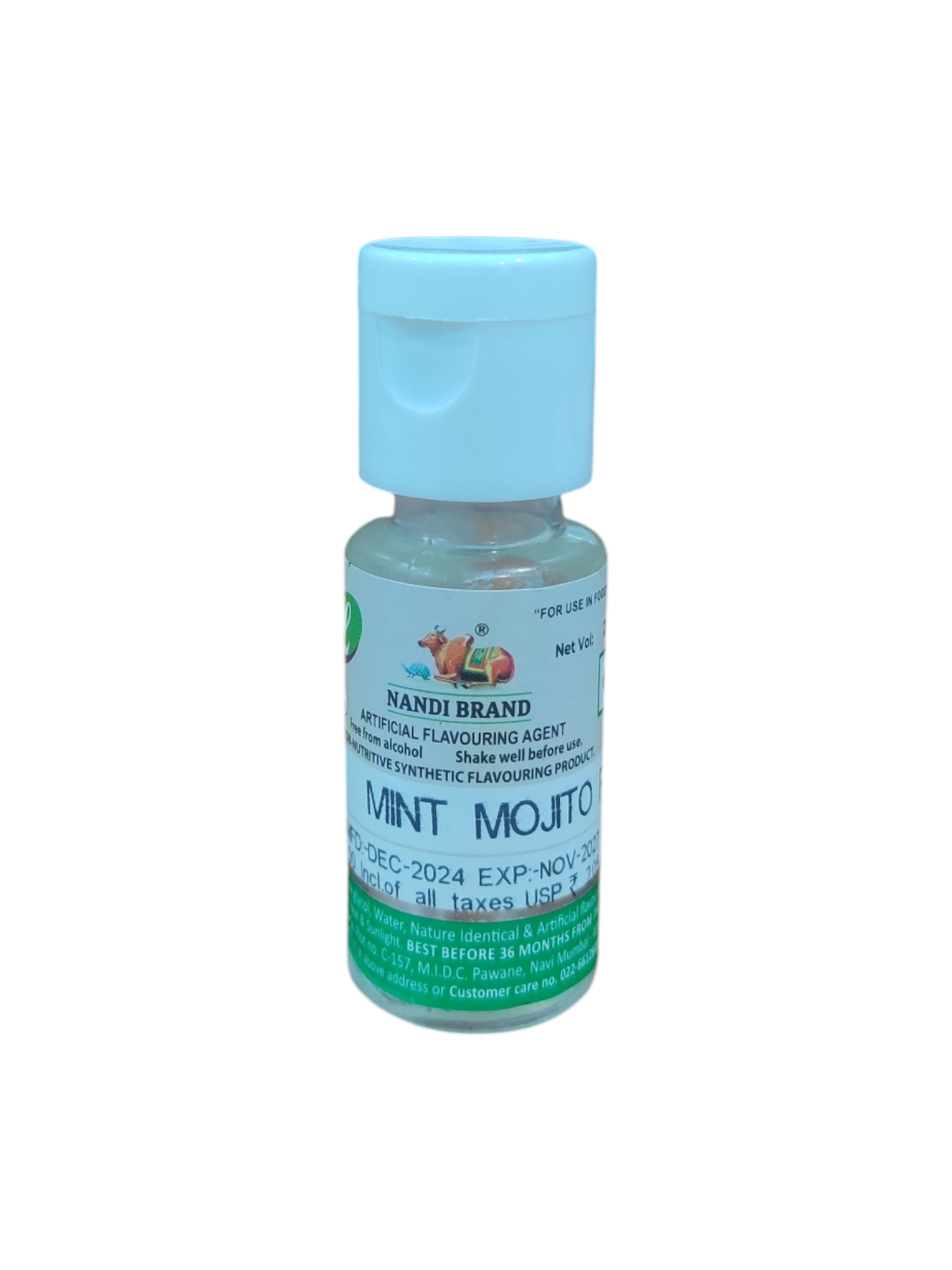 Nandi Mint Mojito Essence 20 ml Water Based – Bakeworld Retails Pvt Ltd