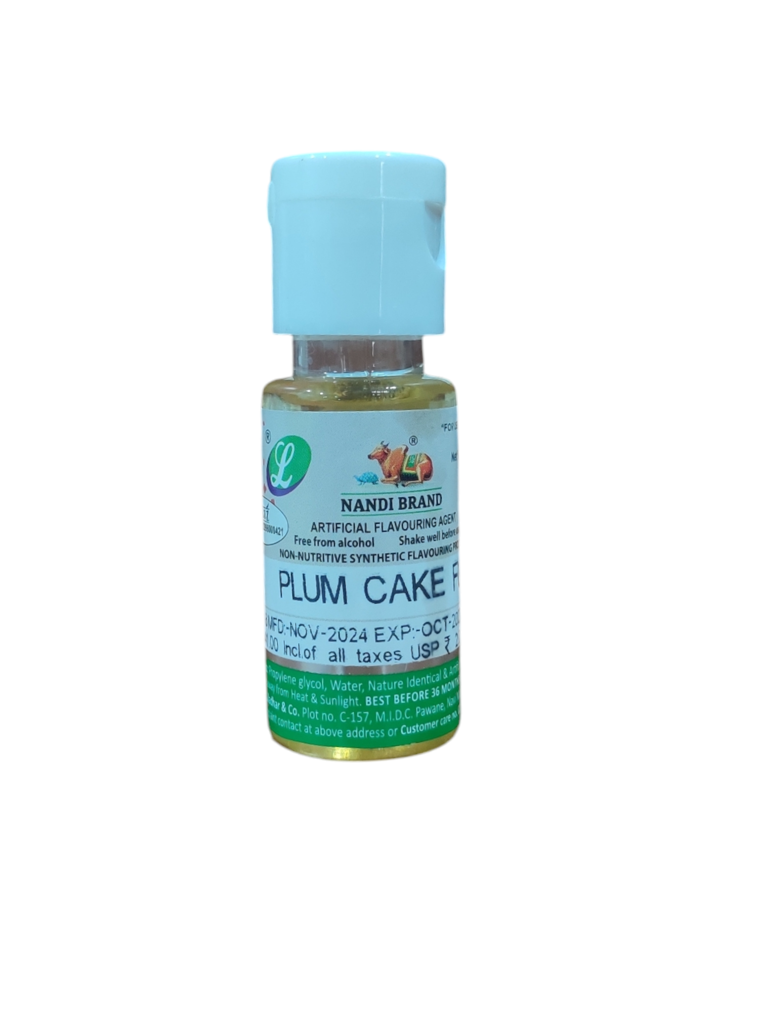 Nandi Plum Cake Essence 20 ml Water Based – Bakeworld Retails Pvt Ltd