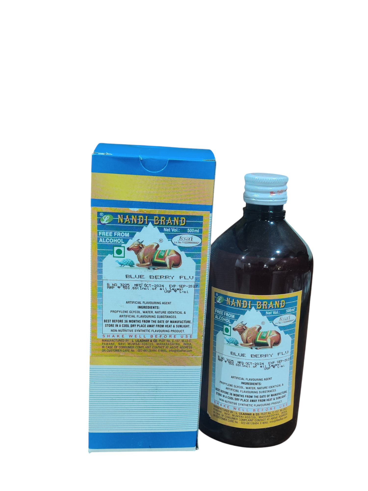 Nandi international Blueberry Essence 500 ml – Bakeworld Retails Pvt Ltd