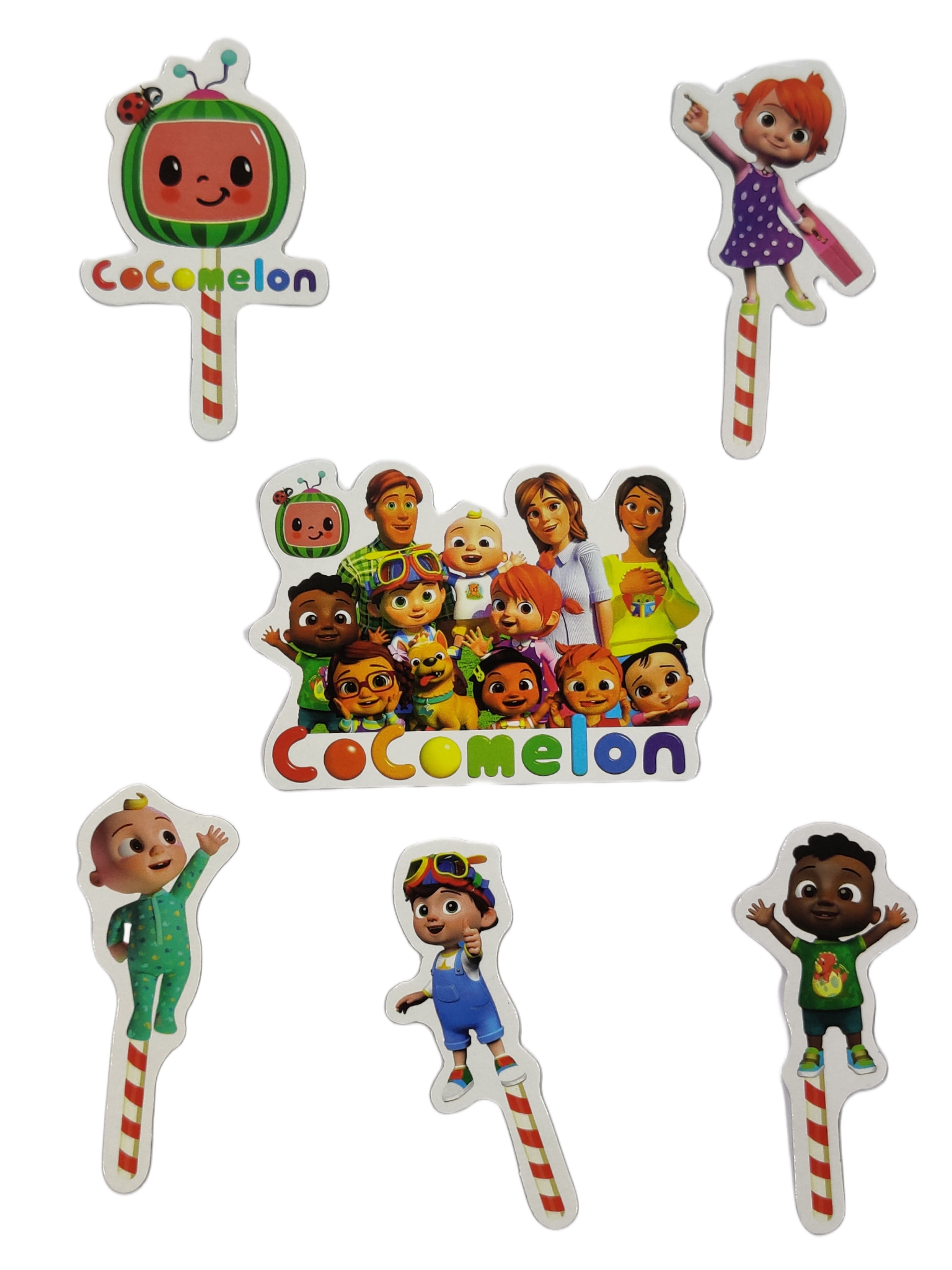 Cocomelon Theme Topper PT022 – Bakeworld Retails Pvt Ltd