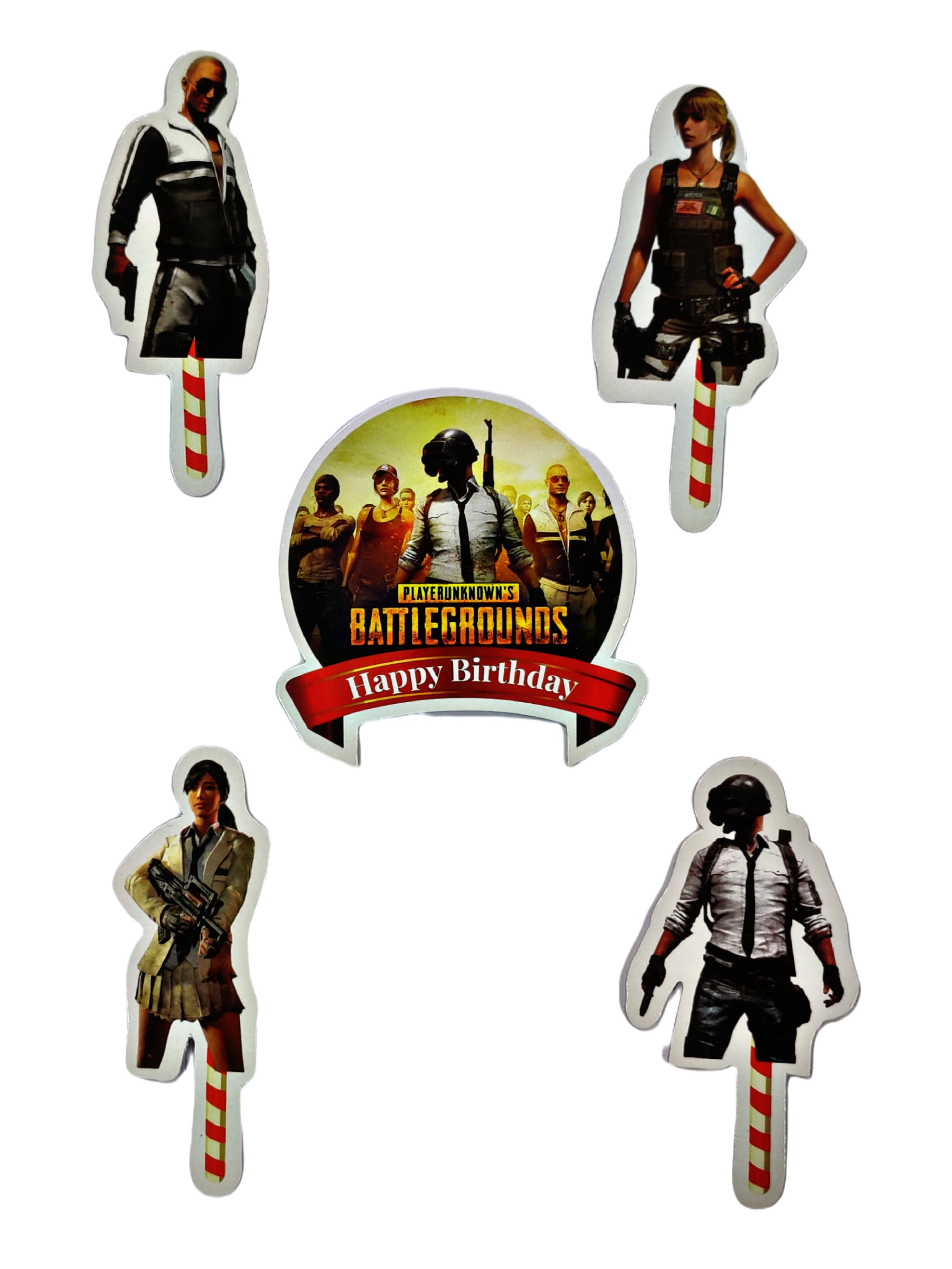 PUBG THEME TOPPER PT001 – Bakeworld Retails Pvt Ltd