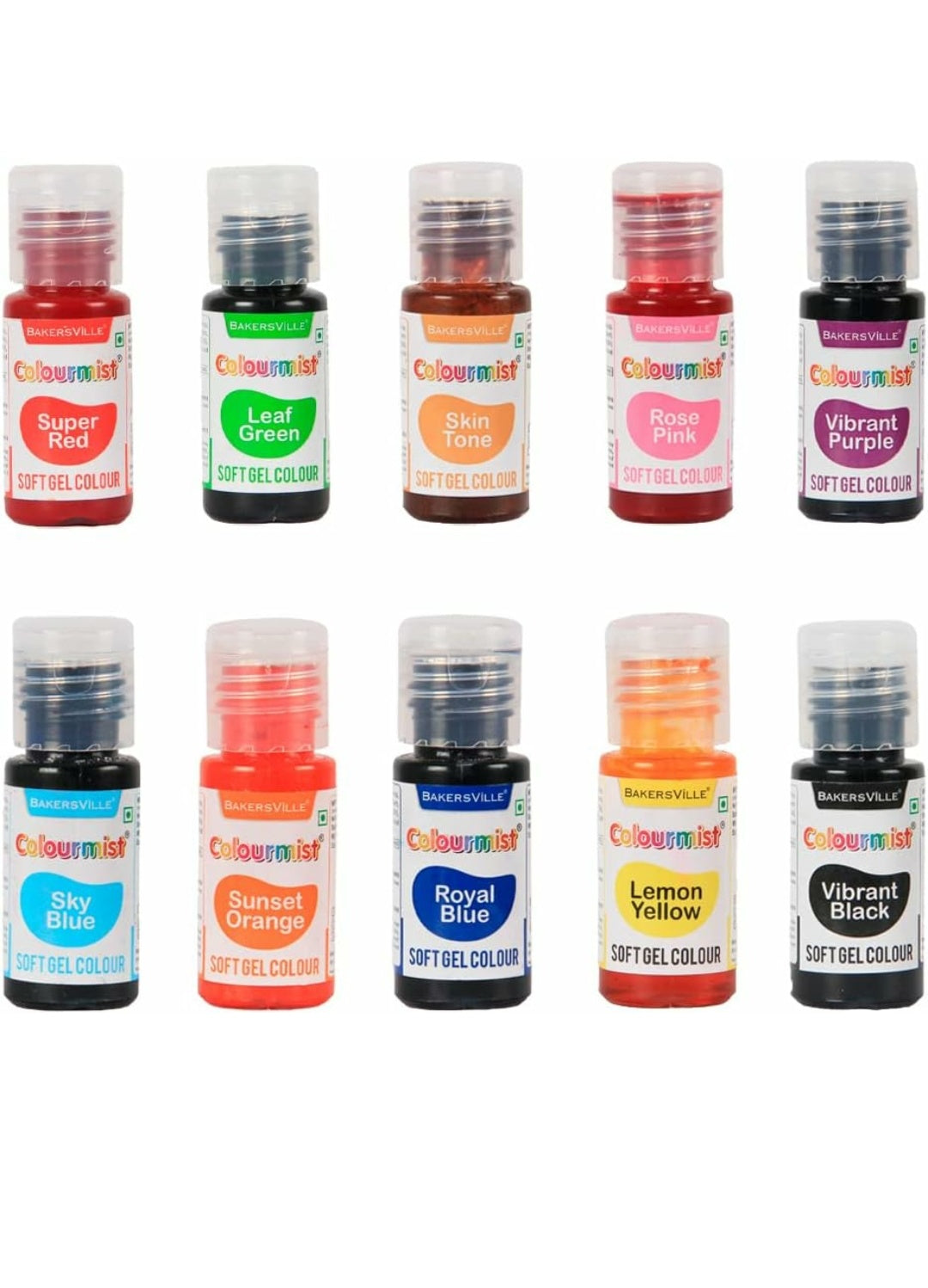 Gel Colours – Bakeworld Retails Pvt Ltd