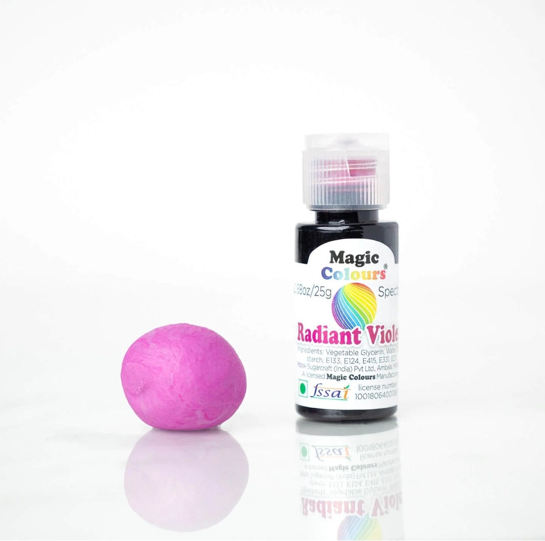 Magic Radiant violet Gel Colours – Bakeworld Retails Pvt Ltd