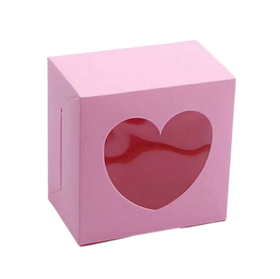 Brownie Pink Box size - 4x4 inch – Bakeworld Retails Pvt Ltd