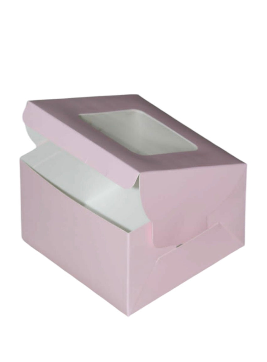 Window Cake Box 6x6x4 – Bakeworld Retails Pvt Ltd