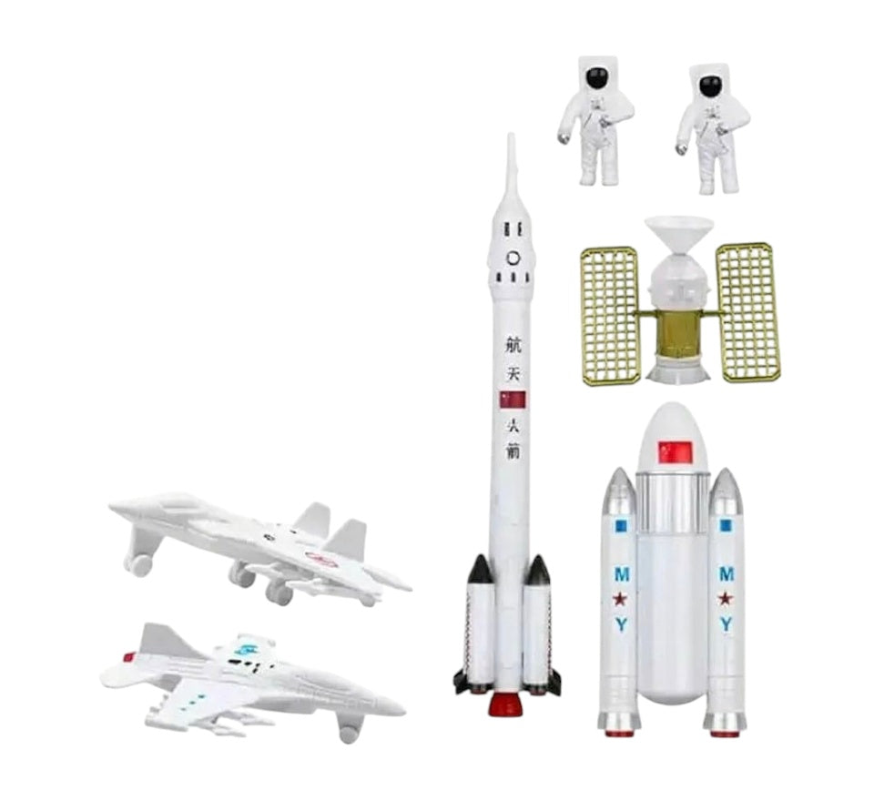 Mini Space Rocket Set Of 7 – Bakeworld Retails Pvt Ltd