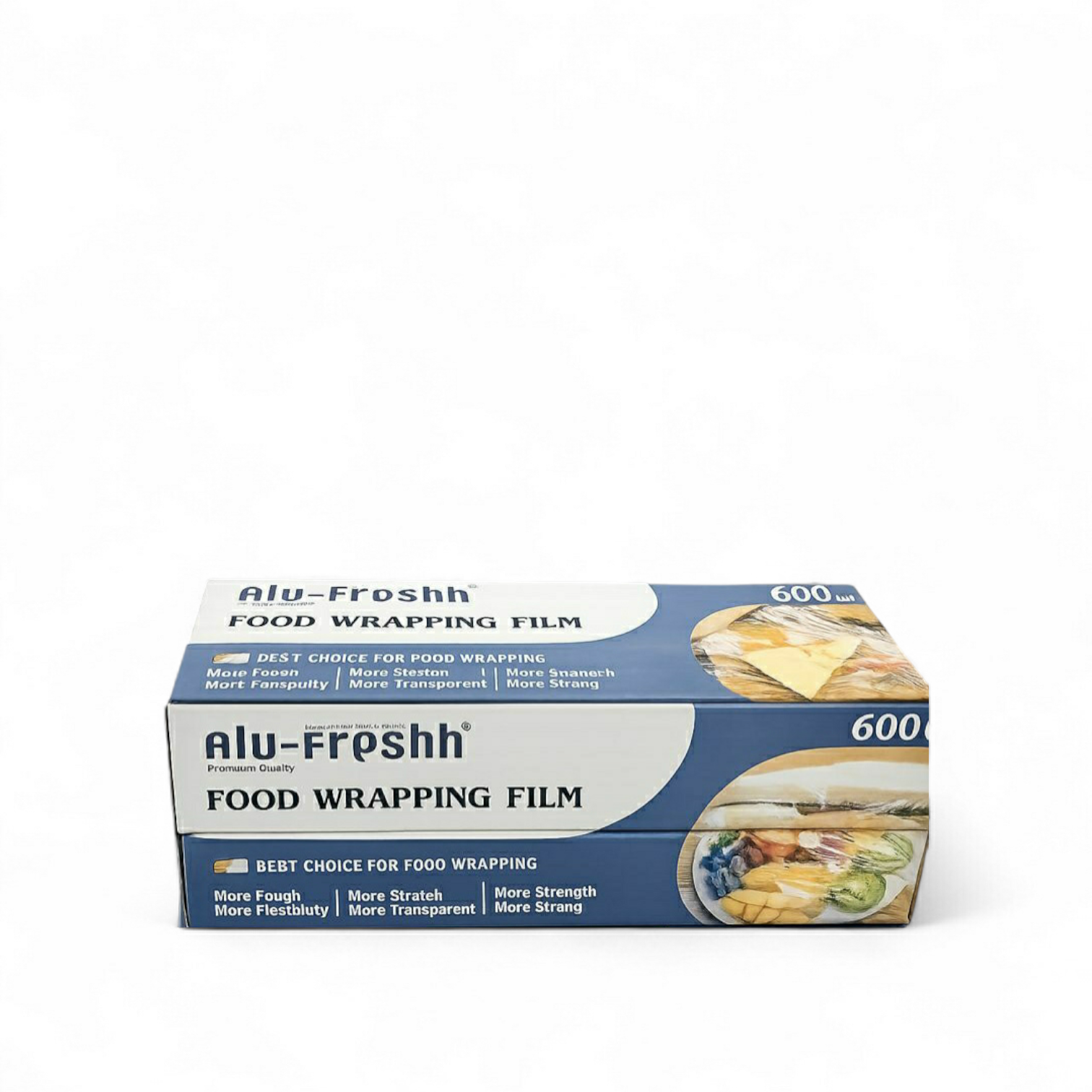 Alu - Freshh Biodegradable Cling Wrap Film 600 mtr – Bakeworld Retails ...
