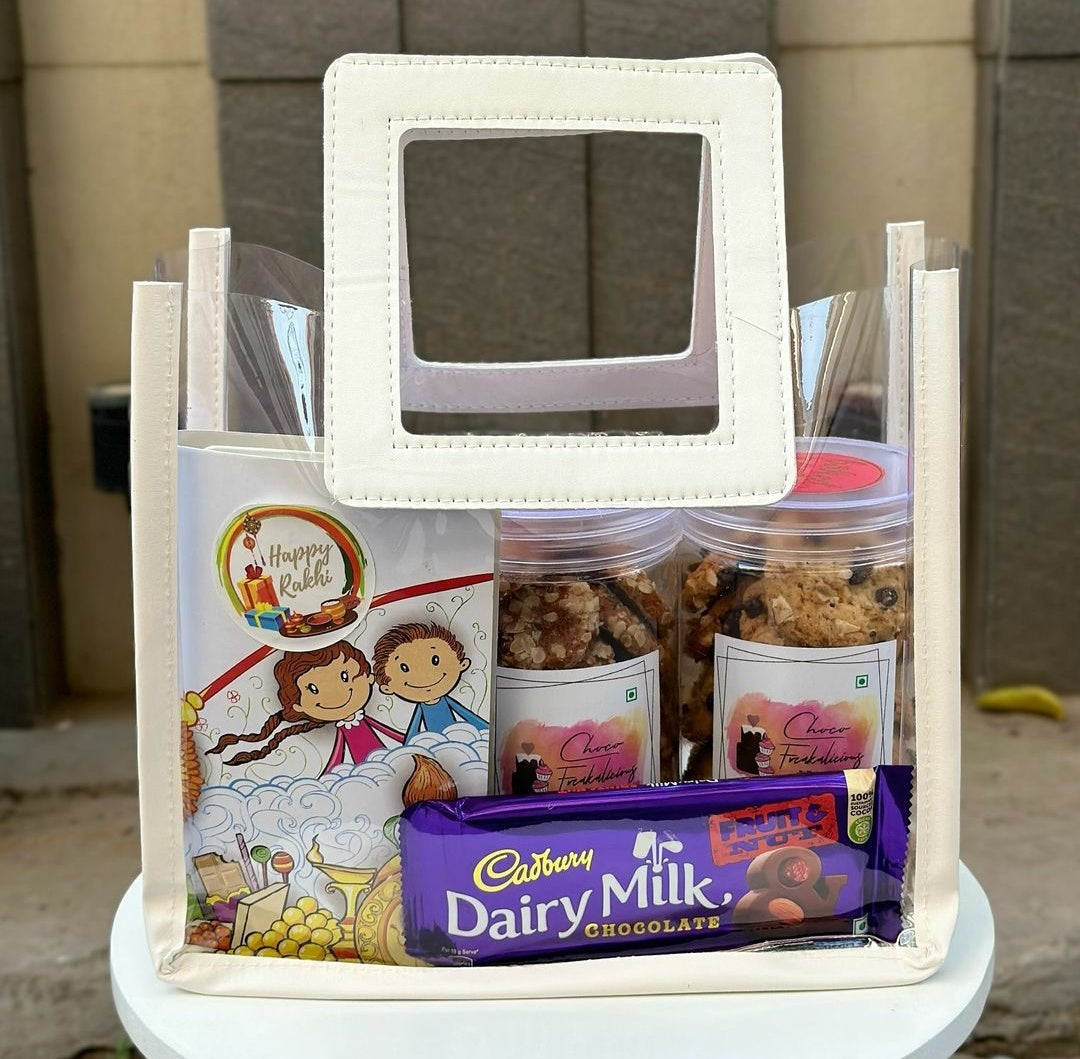 Pvc Hamper Bag size 9*10inch – Bakeworld Retails Pvt Ltd