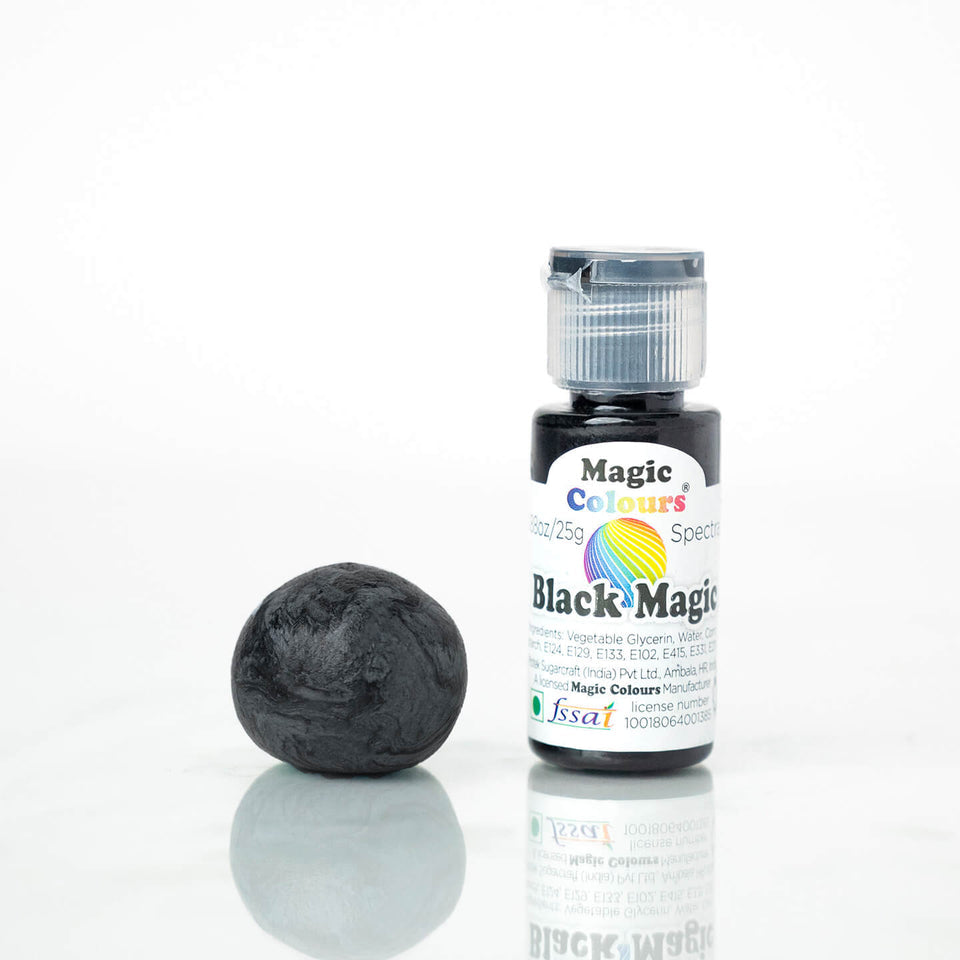 Magic Black Magic Gel Colours – Bakeworld Retails Pvt Ltd