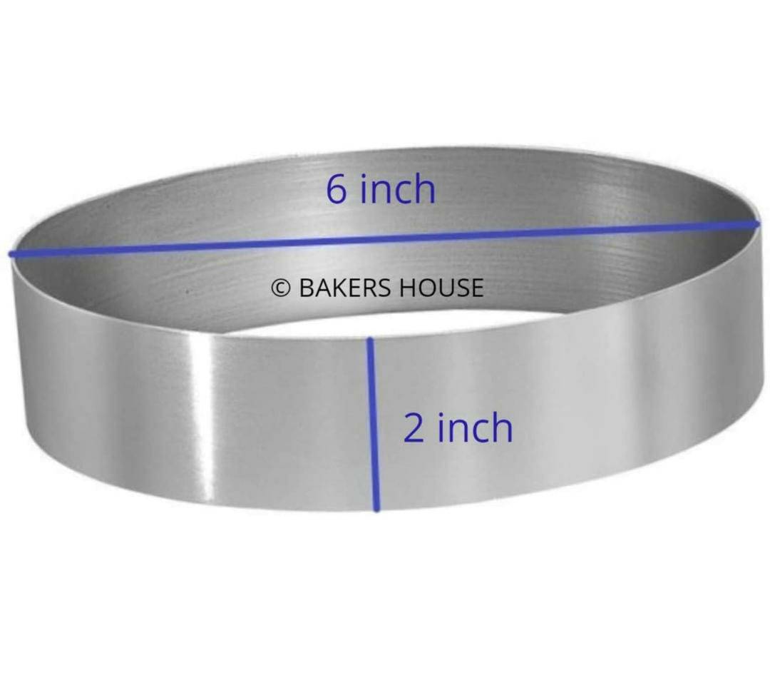 Cake Ring 6*2 Inch – Bakeworld Retails Pvt Ltd