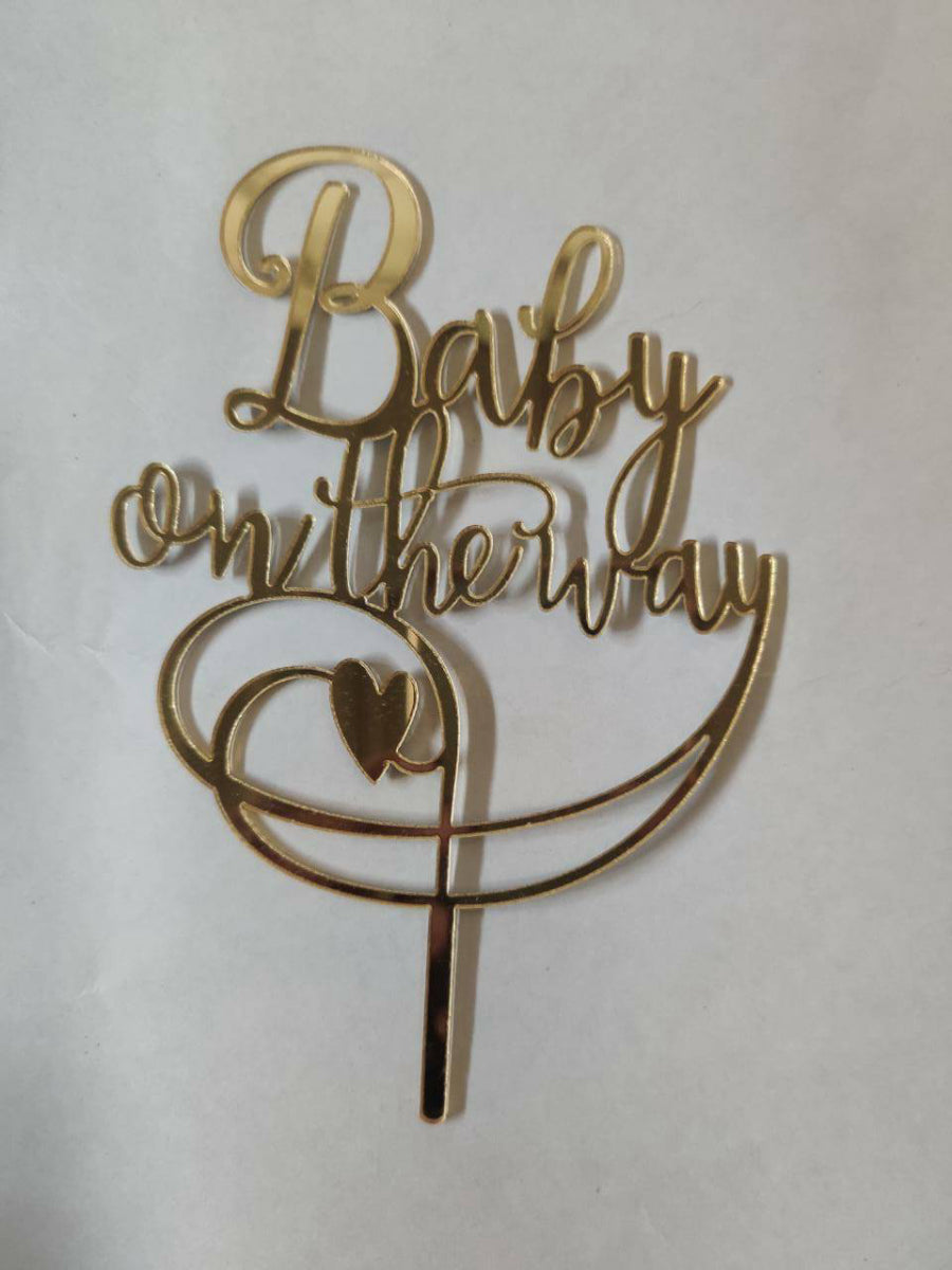 Baby on the Way Topper – Bakeworld Retails Pvt Ltd