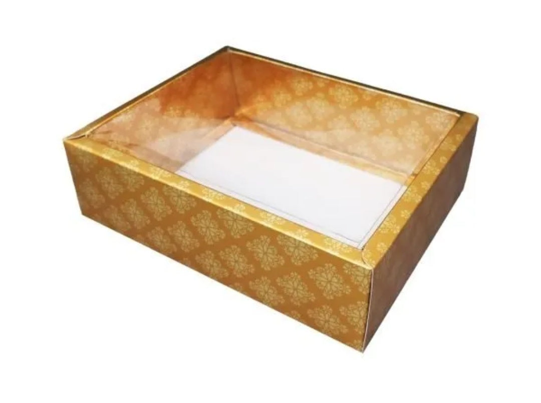 Hamper Box Golden Printed – Bakeworld Retails Pvt Ltd