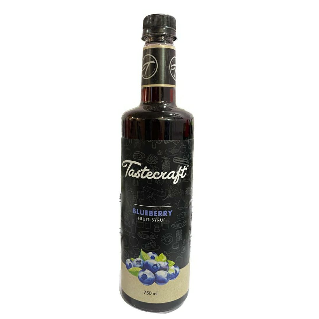 Tastecraft Blueberry Fruit Syrup 750 ml – Bakeworld Retails Pvt Ltd