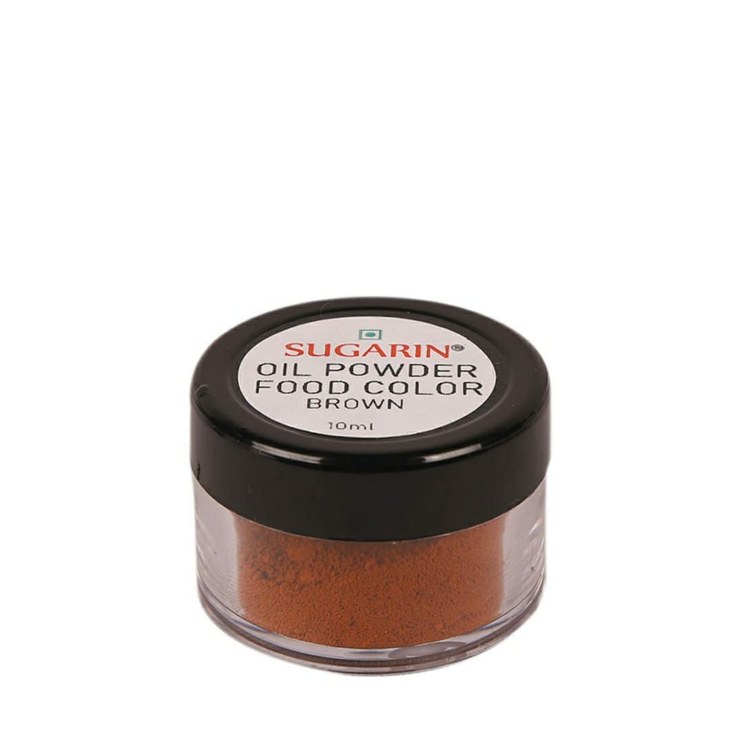 Sugarin Chocolate Oil Powder Color Brown 10 ml – Bakeworld Retails Pvt Ltd